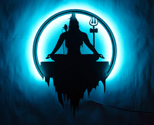 ARTCASM Lord Shiva Mandala Art with Backlight Price in India - Buy ...