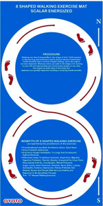 oyoto 8 Shape Walking Exercise PVC Mat 1 mm Exercise & Gym Mat - Buy ...