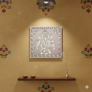Woodcut Swastik Ganesh Ji Cnc Wood Cutting Design Price in India - Buy ...