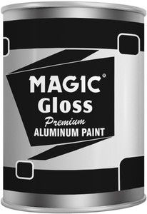 Magic Paints Silvio Aluminum Paint for Metal Surfaces Aluminium Silver ...