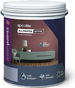 Asian Paints APCOLITE ALL PROTEK SHYNE WHITE Emulsion Wall Paint Price ...