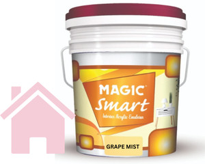 Magic Paints Smart Interior Acrylic Emulsion |Premium Finish |Long ...