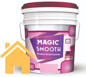 Magic Paints Smooth Premium Acrylic Interior Emulsion |Good Adhesion ...