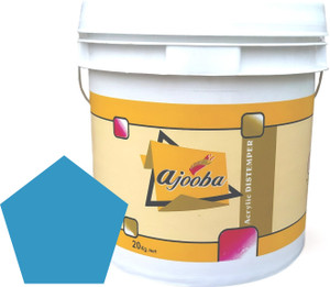 Ajooba Premium Acrylic Distemper Smooth Matte Finish Applied on ...