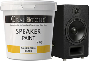 Granotone Roller Grade Speaker Cabinet Texture Coating 2 kg BLACK ...