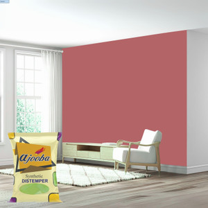 Ajooba Synthetic Distemper Smooth Matte Finish Applied on Interior ...