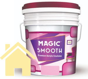 Magic Paints Smooth Premium Acrylic Interior Emulsion |Good Adhesion ...