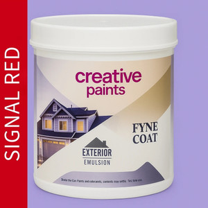 Creativepaints Signal red 1L Signal Red Emulsion Wall Paint Price in ...