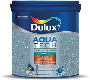Dulux Aquatech Roof Waterproof, Solar Reflective Coating for Terrace ...