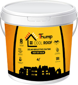 Thump Solar Reflective Coating Summer Cool High SRI Heat Resistance ...