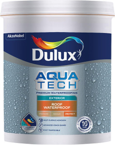 Dulux Aquatech Roof Waterproof, Solar Reflective Coating for Terrace ...