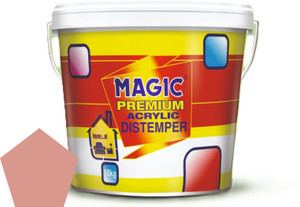 Ajooba Premium Acrylic Distemper Smooth Matte Finish Applied on ...