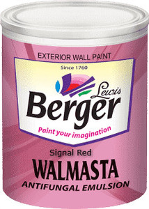 Berger Walmasta Antifungal Signal Red Emulsion Wall Paint Price in ...