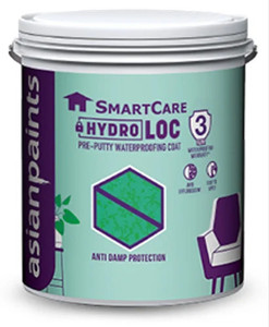 Asian Paints SMARCARE HYDROLOC WHITE Emulsion Wall Paint Price in India ...