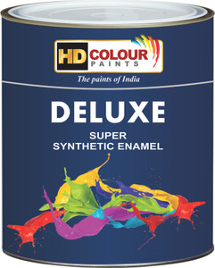 HD Colour Paints Deluxe Super Synthetic White Enamel Wall Paint Price ...