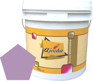 Ajooba Premium Acrylic Distemper Smooth Matte Finish Applied on ...