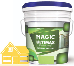 Magic Paints Ultimax Premium Elastomeric Exterior Emulsion | High Sheen ...