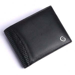 GETOREE Men Casual Black Genuine Leather Wallet Black - Price in India ...