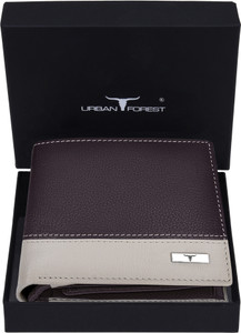 URBAN FOREST Men Brown Genuine Leather Wallet Brown/Sand - Price in ...