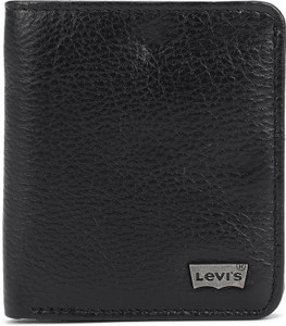 LEVI'S Men Casual Black Genuine Leather Wallet Black - Price in India ...