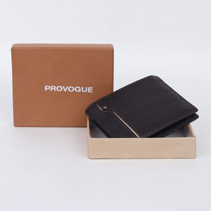PROVOGUE Men Casual, Formal Black Artificial Leather Wallet BLACK-01 ...