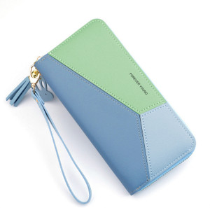 valerie Women Multicolor Artificial Leather Wallet Blue Green - Price ...