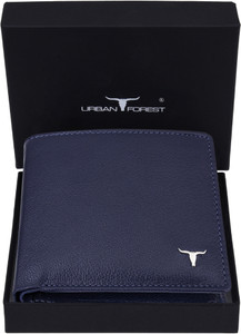 URBAN FOREST Men Casual, Formal Blue Genuine Leather Wallet Blueberry ...