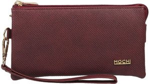 MOCHI Women Casual Maroon Artificial Leather Wallet 44,Maroon - Price ...