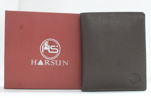 Harsun Men Brown Genuine Leather Wallet Brown - Price in India ...