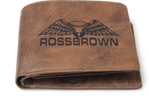 Ross Brown Men Casual Brown Genuine Leather Wallet Brown1 - Price in ...