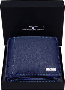 URBAN FOREST Men Blue Genuine Leather Wallet BLUE - Price in India ...
