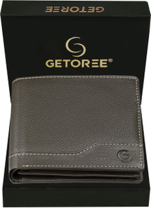 GETOREE Men Green Genuine Leather Wallet Green - Price in India ...