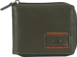 Baggit Men Casual Green Artificial Leather Wallet Olive - Price in ...