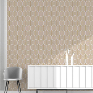 doodad Abstract Gold Wallpaper Price in India - Buy doodad Abstract ...