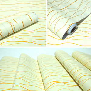 doodad Vinyl Floral & Botanical Gold Wallpaper Price in India - Buy ...