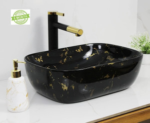 Joyo Cera Art Wash Basin Countertop, Tabletop Ceramic Bathroom Sink ...