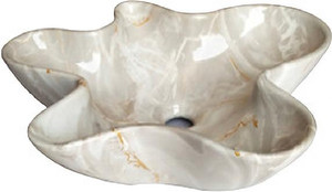 Glacier UNIQUE FLOWER CARMEN Table Top Basin Price in India - Buy ...