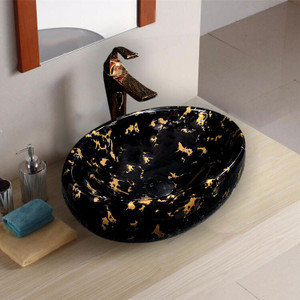 DELTA Premium Designer Ceramic (M.24) Wash Basin with Waste Pipe ...