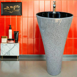CARA MARK |pedestal wash basin|hand wash basin stand|ceramic pedestal ...