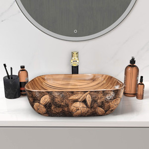 DELTA Premium Designer Ceramic Wash Basin(106) with Waste Pipe ...