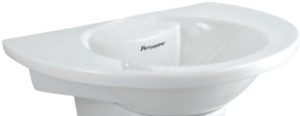 Parryware Ceramic Wash Basin Niagara C0493 Only Wash Basin 1 Pc Wall ...
