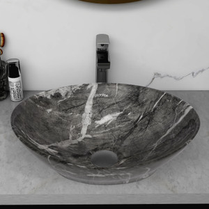 Plantex Ceramic Basin for Bathroom/Table Top Basin/Washbasin for ...