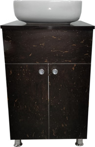 MONTAGE Table Top Wash Basin with Cabinet | Waterproof Bathroom Vanity ...