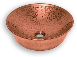 CONNELL CERAMICS Royal Copper Table Top Basin Price in India - Buy ...