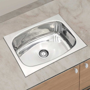 INOCI Inoci Stainless Steel Size 21x18x8 Kitchen Sink INC-303 Vessel ...