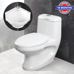 Glexero Premium Quality Bathroom Commode Floor Mounted Western Toilet ...