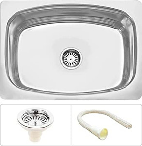Jindal steel jindal Jindal Kitchen Sink Series 22x18x9 - 304 Grade 10 ...