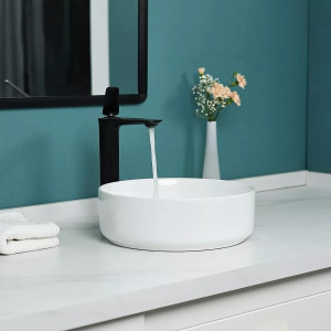 Greenord Premium Fancy Round Tabletop Hand Wash basin for Hall (15X15X5 ...