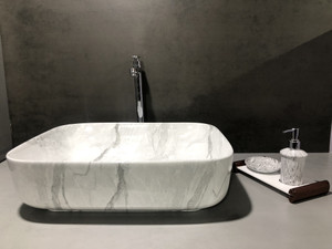 DELTA Big Size Premium Designer Ceramic Wash Basin with Waste Pipe ...