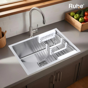 RUHE Handmade Exclusive Single Bowl Kitchen Sink |Stainless Steel ...